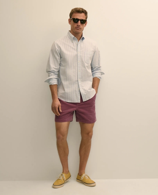 BROOKS BROTHERS Brooks Brothers 6" Friday Shorts in 8-Wale Cotton Corduroy